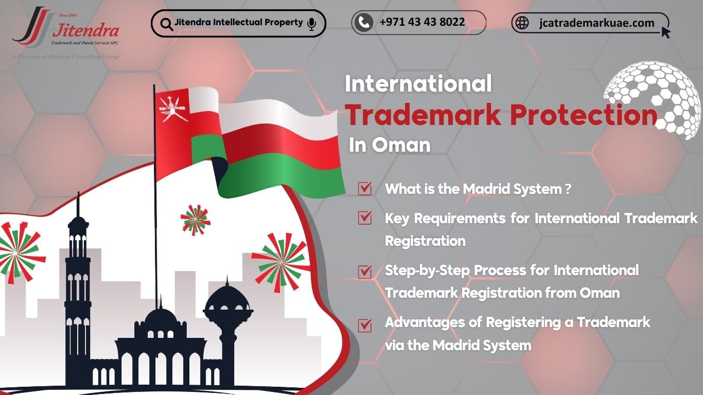 International trademark protection in Oman - JCG Oman
